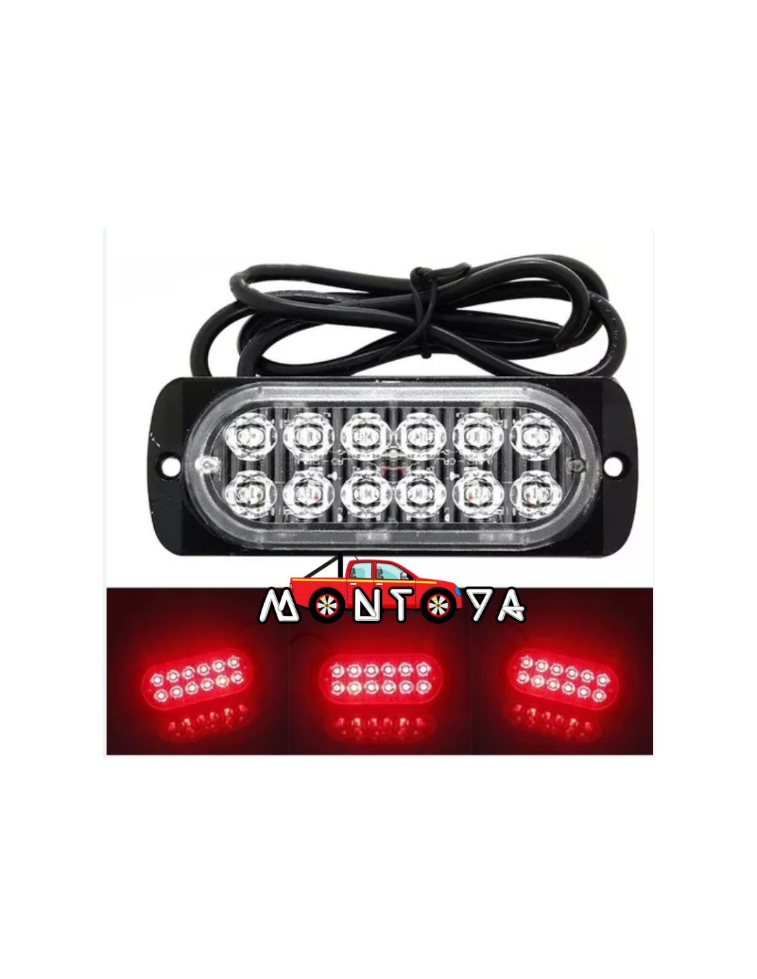 Foco Led Rojo